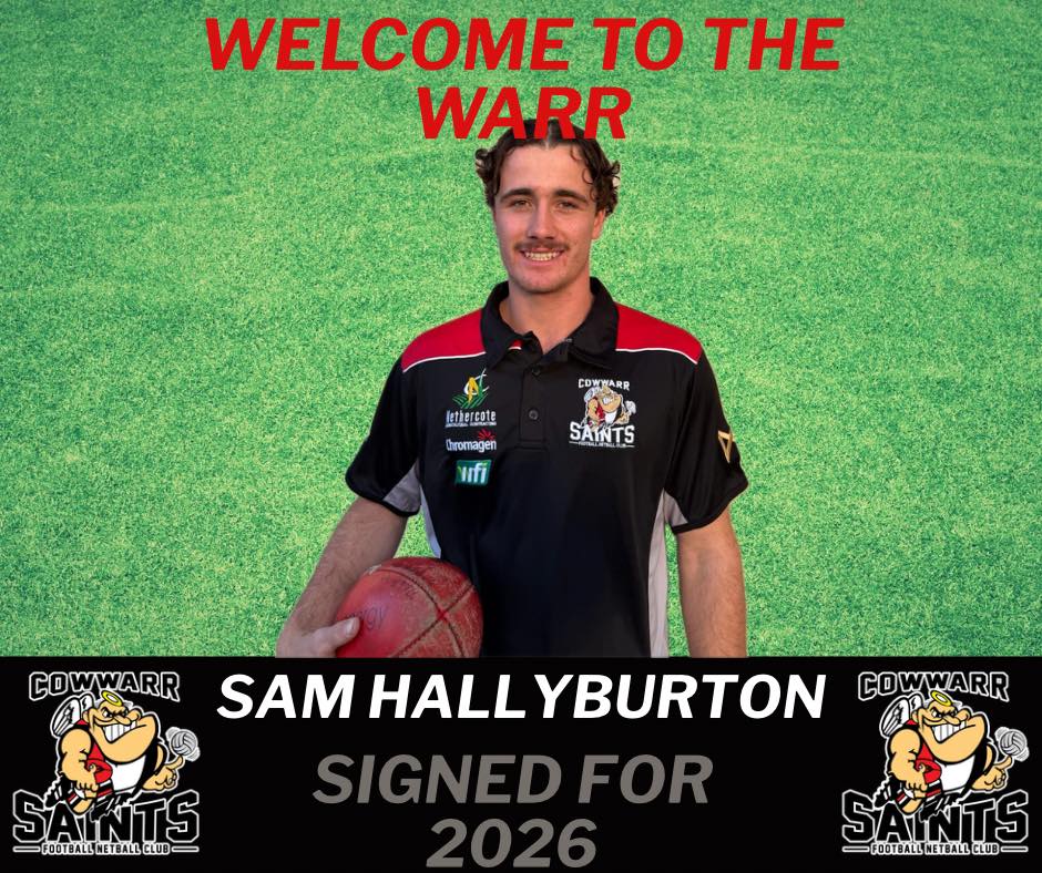 🚨 PLAYER SIGNING ANNOUNCEMENT 🚨 - Cowwarr Football Netball Club